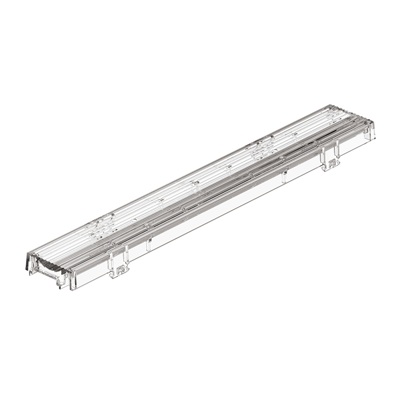 Fast mounting and glare-free light: BJB OptiLine Flex linear optics